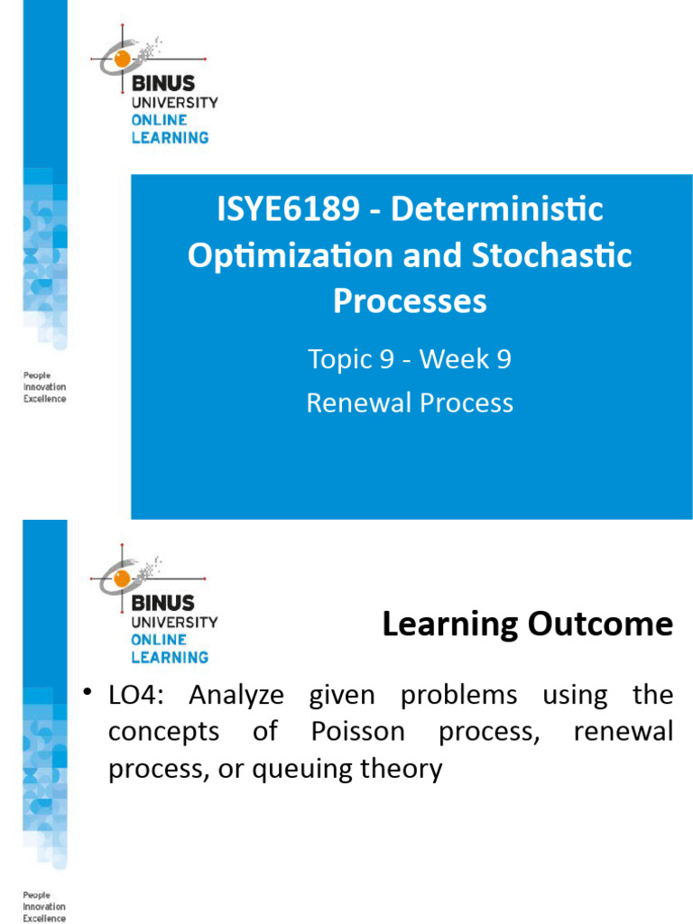 Optimization & Stochastic Theory | PDF | Probability | Mathematics
