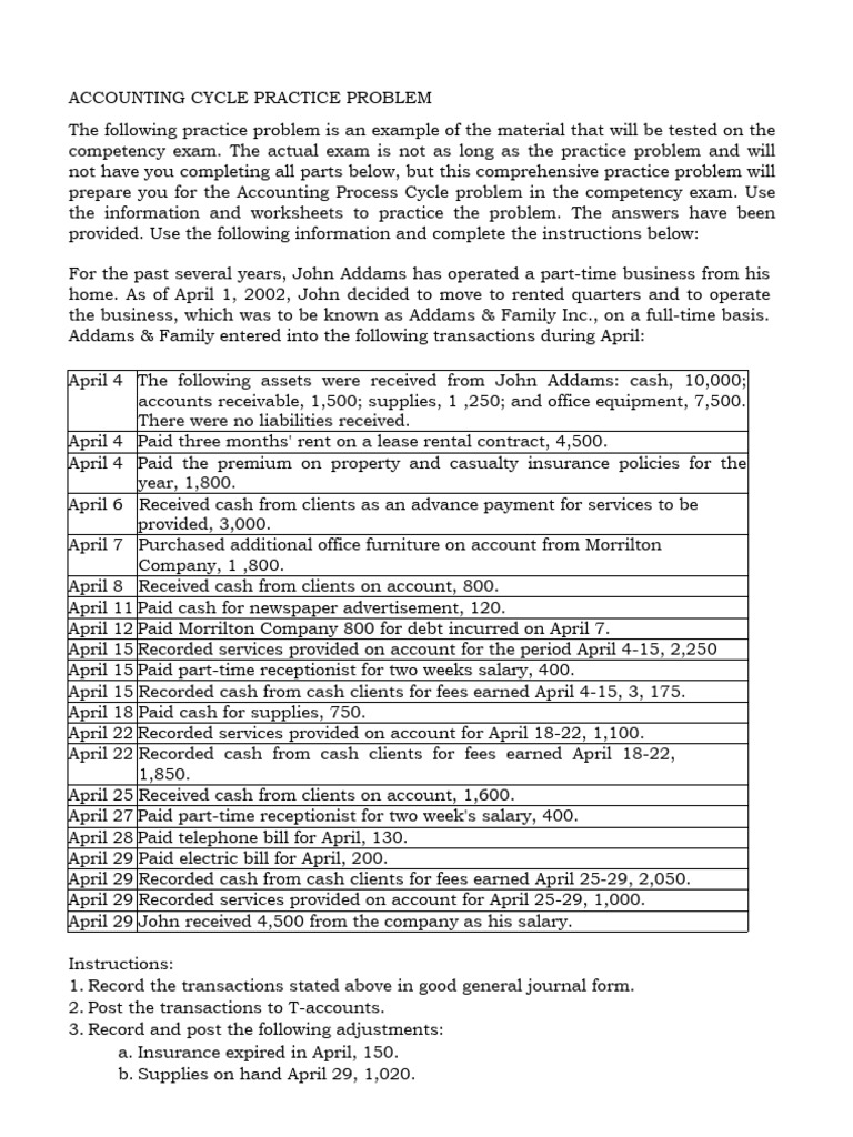 Entries Trial Balance FS | PDF | Debits And Credits | Expense