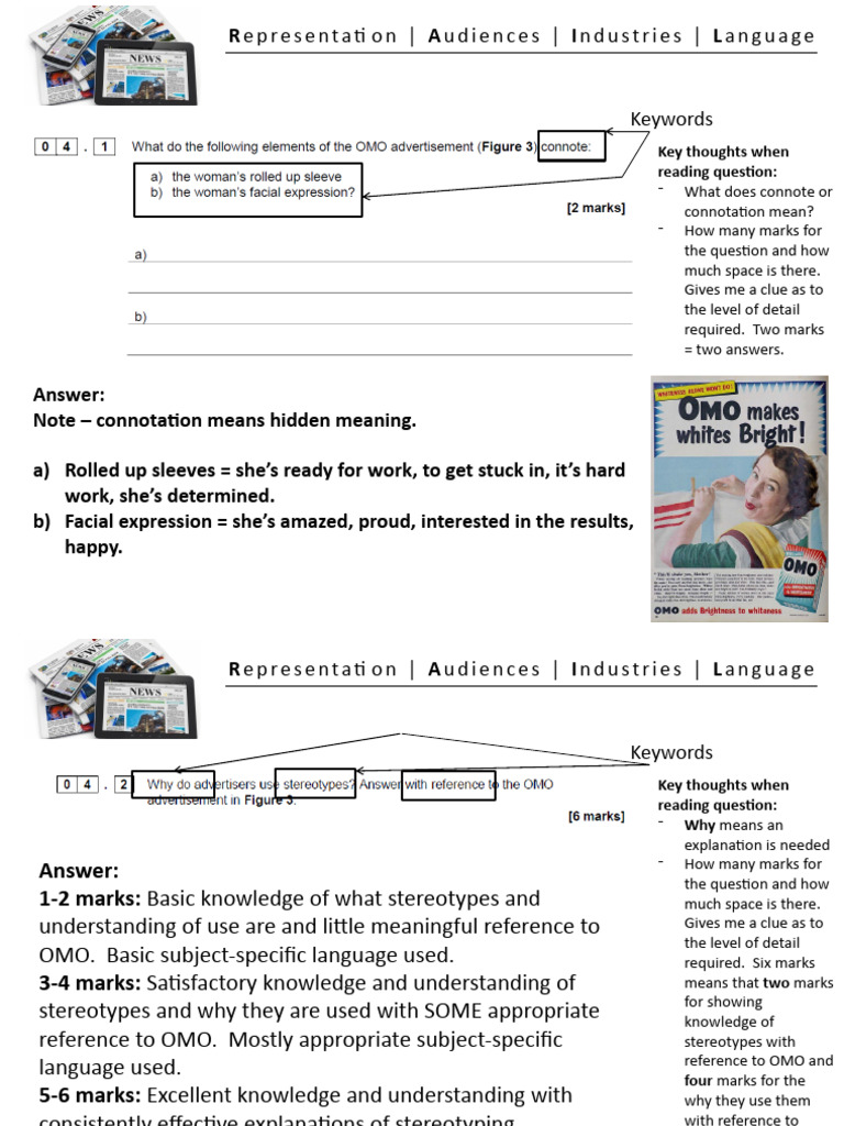 OMO Lesson 4 Exam Therapy | PDF | Advertising | Self Esteem