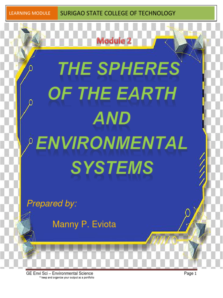Learning Module GE Envi Sci - Module 2 | PDF | Atmosphere Of Earth | Troposphere