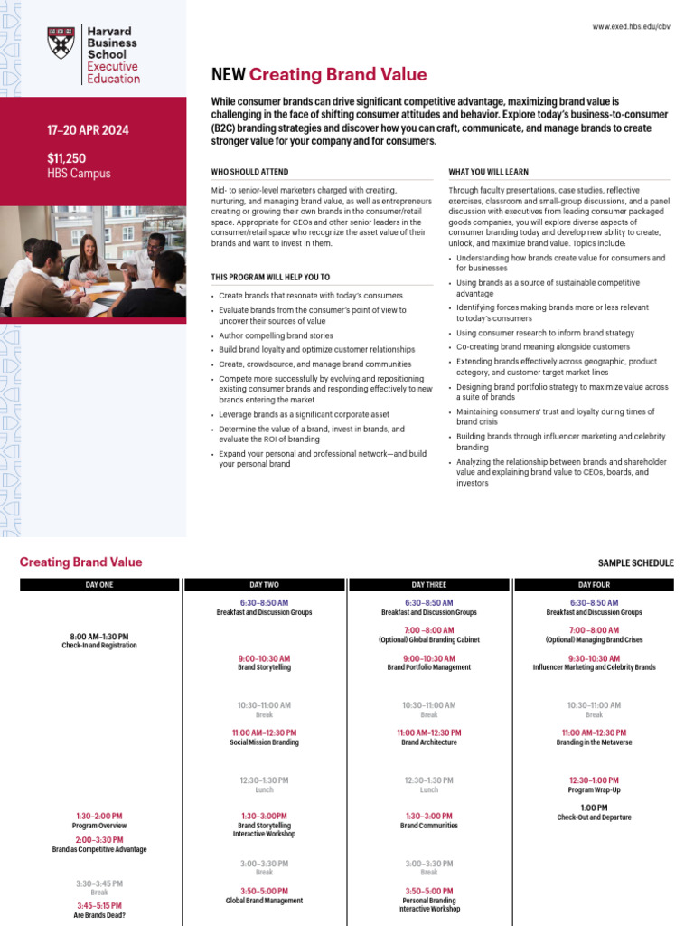 Creating Brand Value Brochure | PDF | Brand | Discrimination