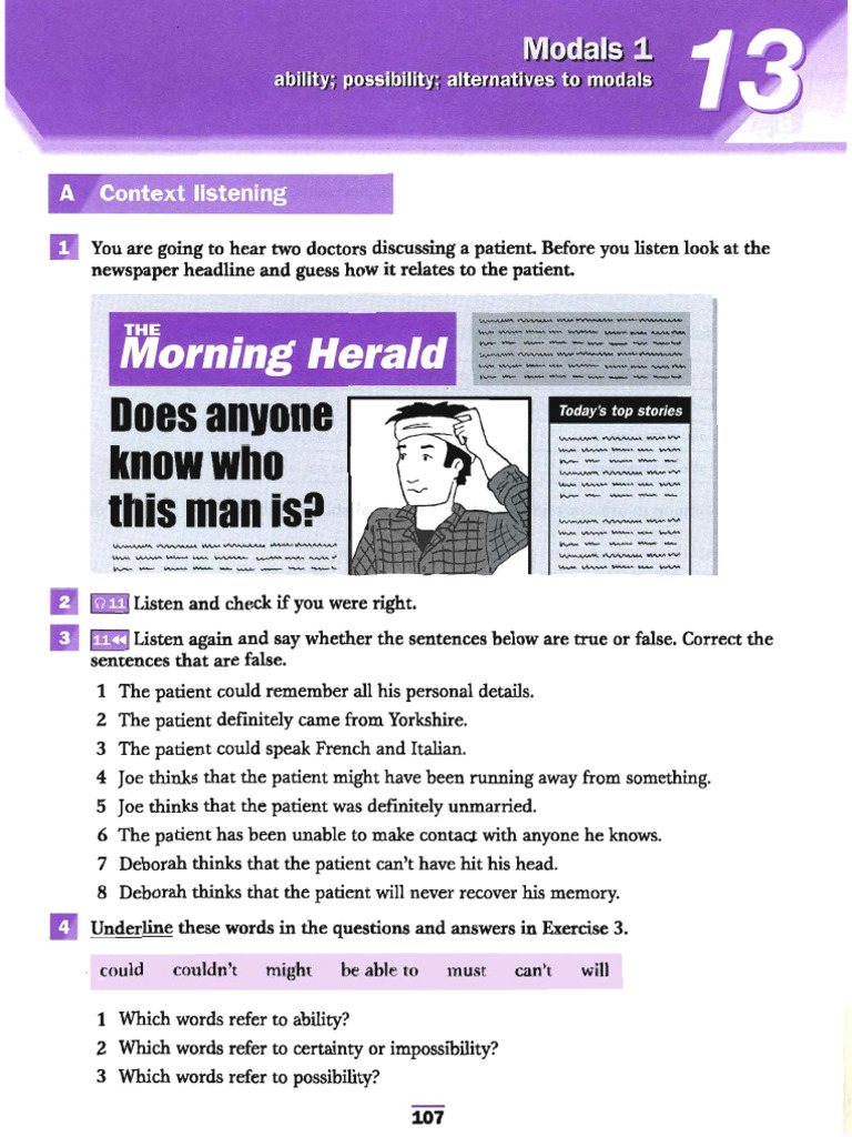 Modals Cambridge-Grammar-for-IELTS U13 | PDF