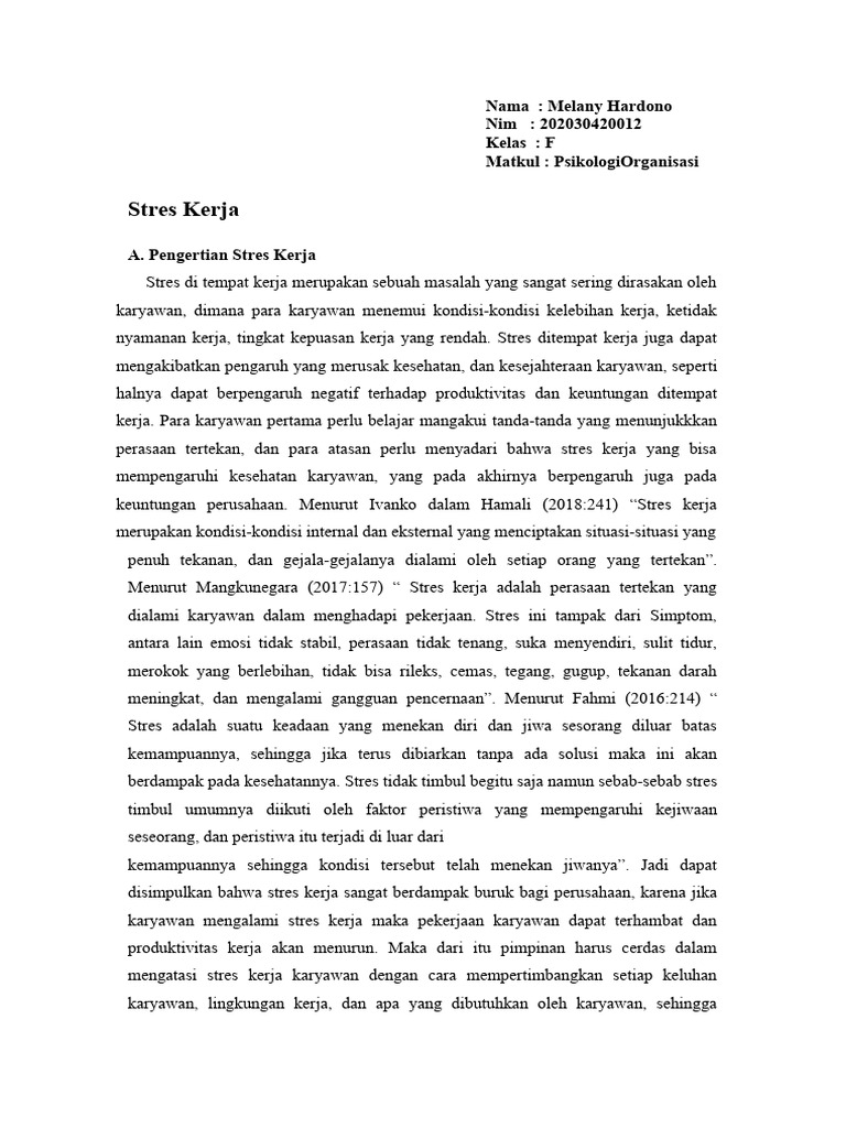 Resume 6 | PDF | Karier & Perkembangan