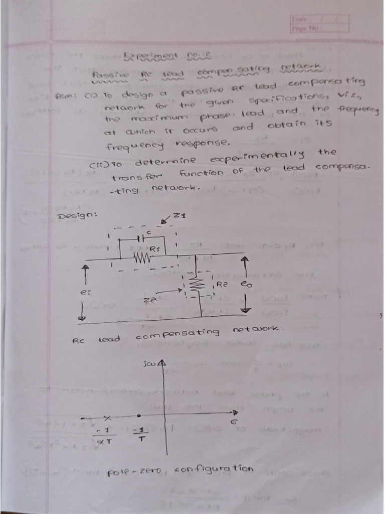 Control System Exp1,2 | PDF