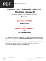Swift Formatting Guidelines Mt103 Mt210 | PDF | Ubs | Payments