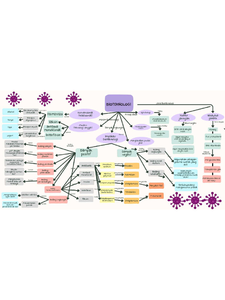 Mind Map Bioteknogi - Annisa | PDF