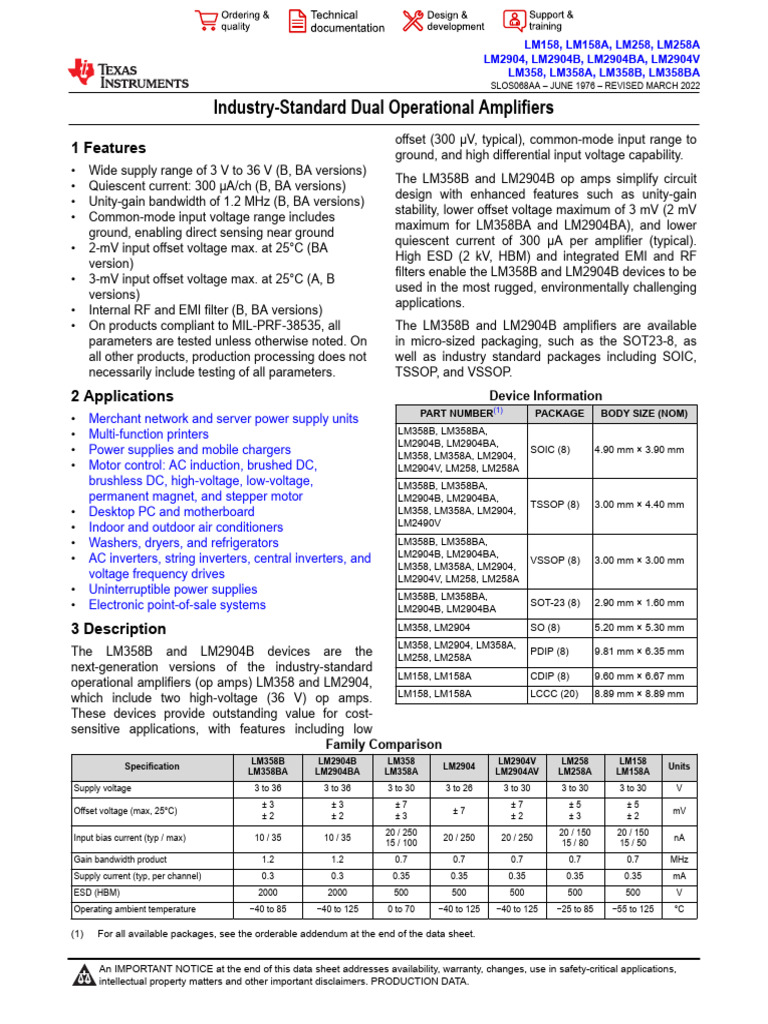 LM 2904 | PDF | Electrostatic Discharge | Amplifier