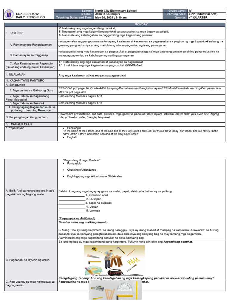 DLL EPP Ranking DEMO May 10 2024 | PDF