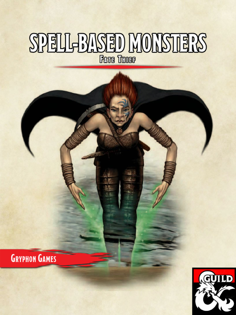 Spell-Based Monsters - Fate - Thief | PDF | Gary Gygax Games | Dungeons ...