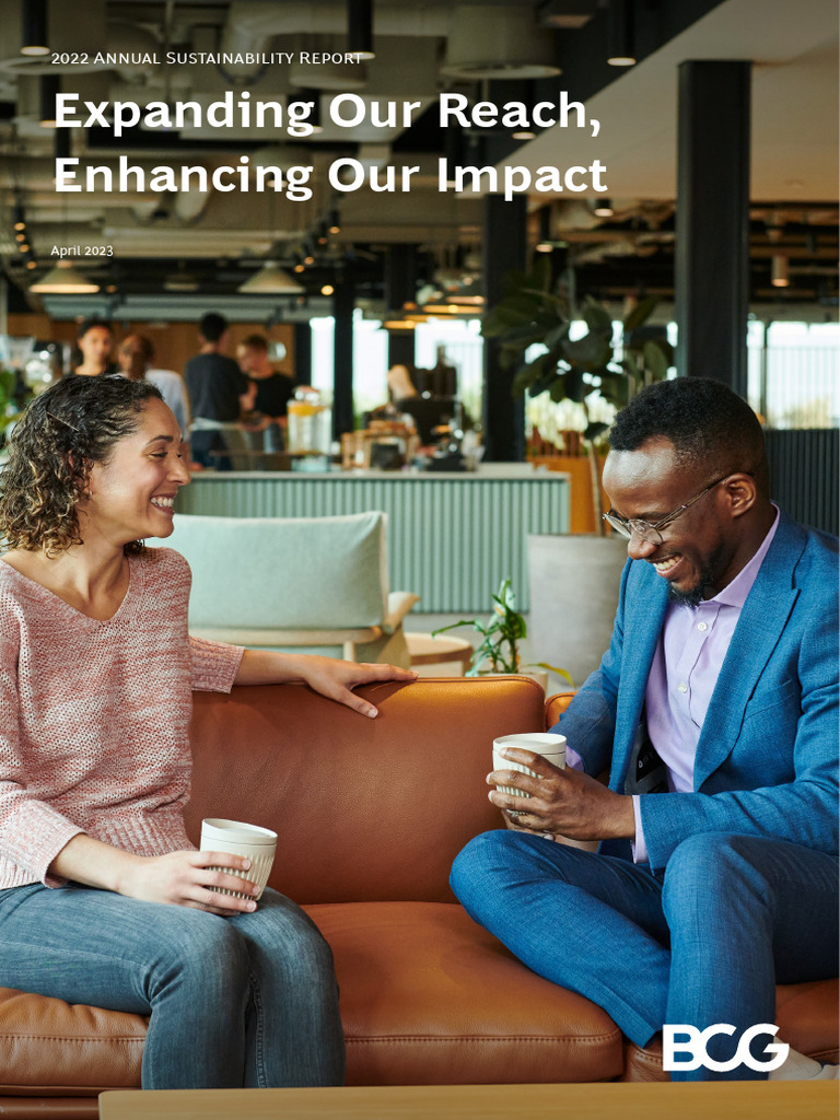 BCG 2022 Annual Sustainability Report Apr 2023 | PDF | Sustainability ...