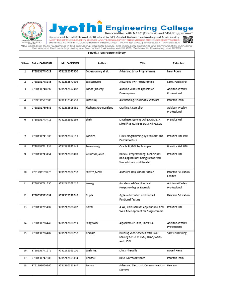 Pearson Ebooks | PDF | Electrical Engineering | Engineering
