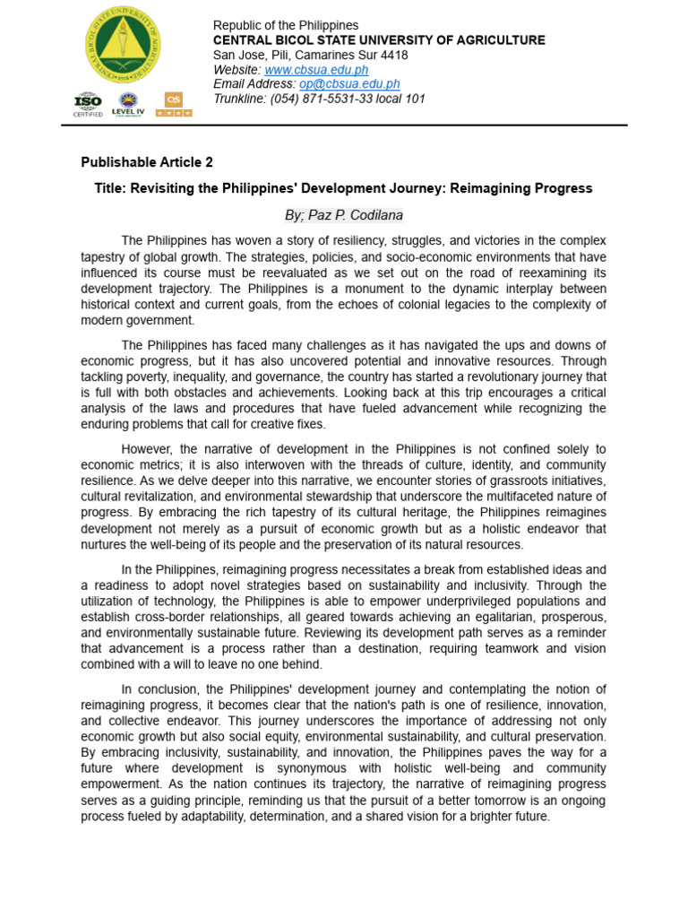 Paz Condilana - Publishable Article 2 | PDF | Sustainability | Social Psychology