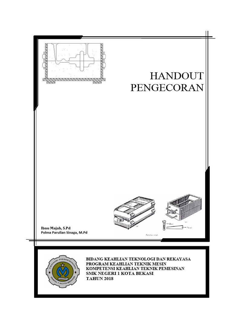 1.3. Handout Materi Teknik Pengecoran (PDTM) | PDF