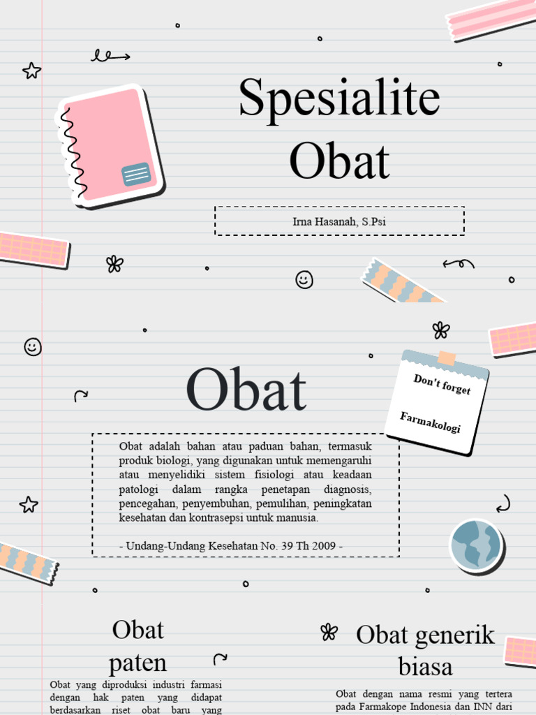 2 - Spesialite Obat | PDF | Kesehatan Holistik