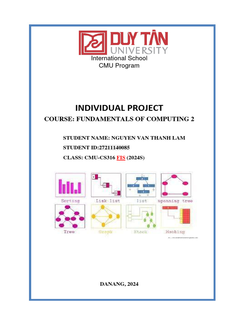 Nguyenvanthanhlam Individual Project | PDF