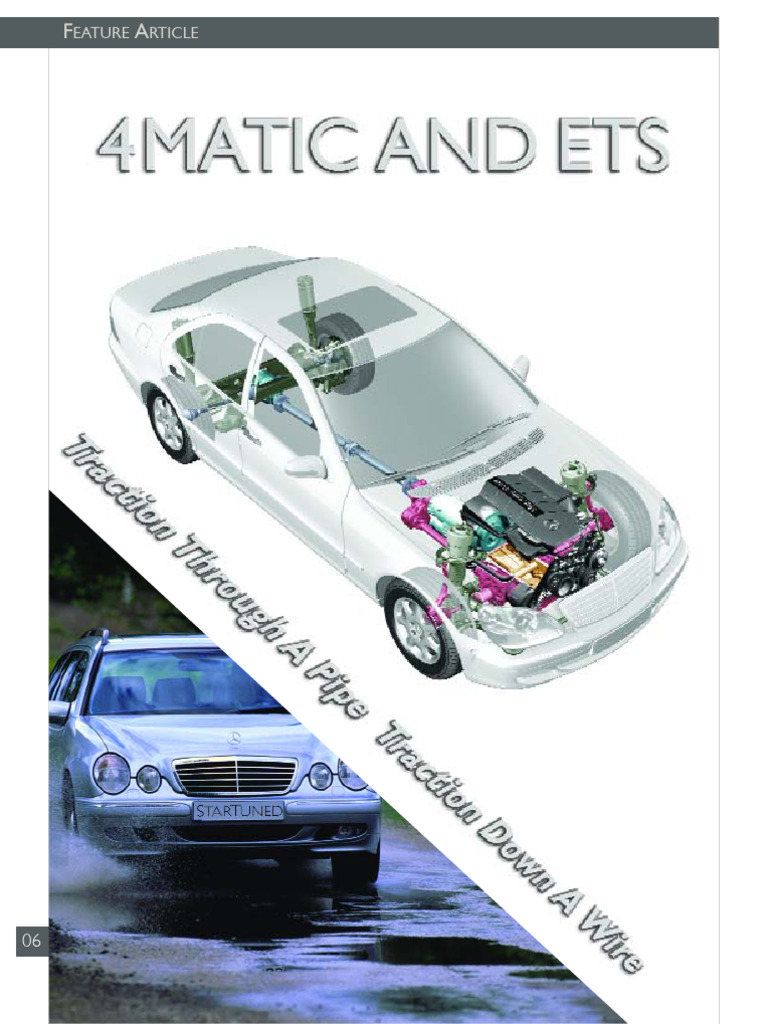 4matic and ETS | PDF | Four Wheel Drive | Clutch