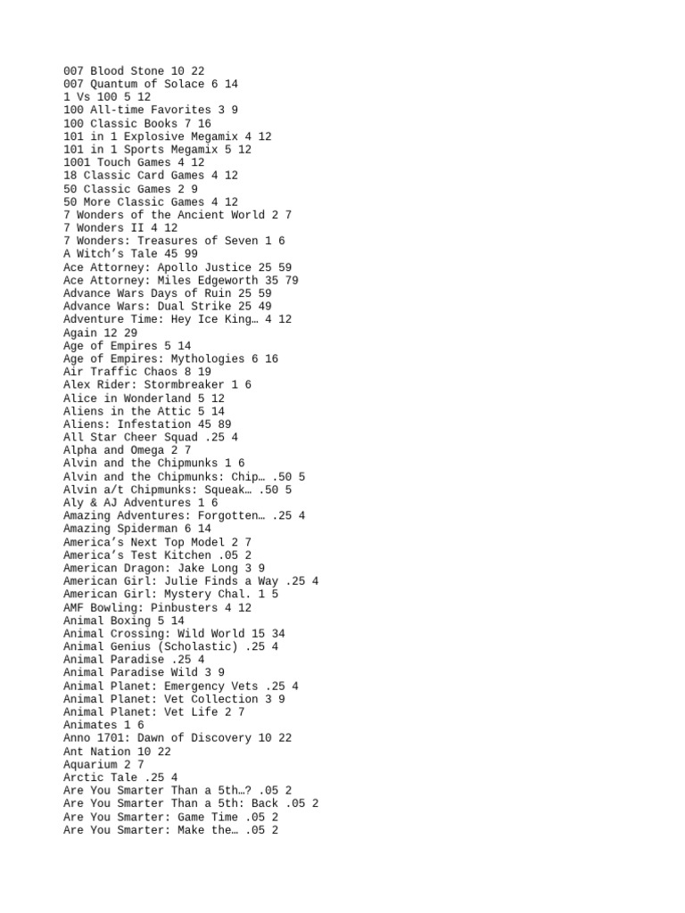 Ds | PDF | Final Fantasy
