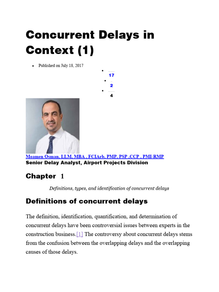 Construction Delay Analysis | PDF | Damages | Equity (Law)