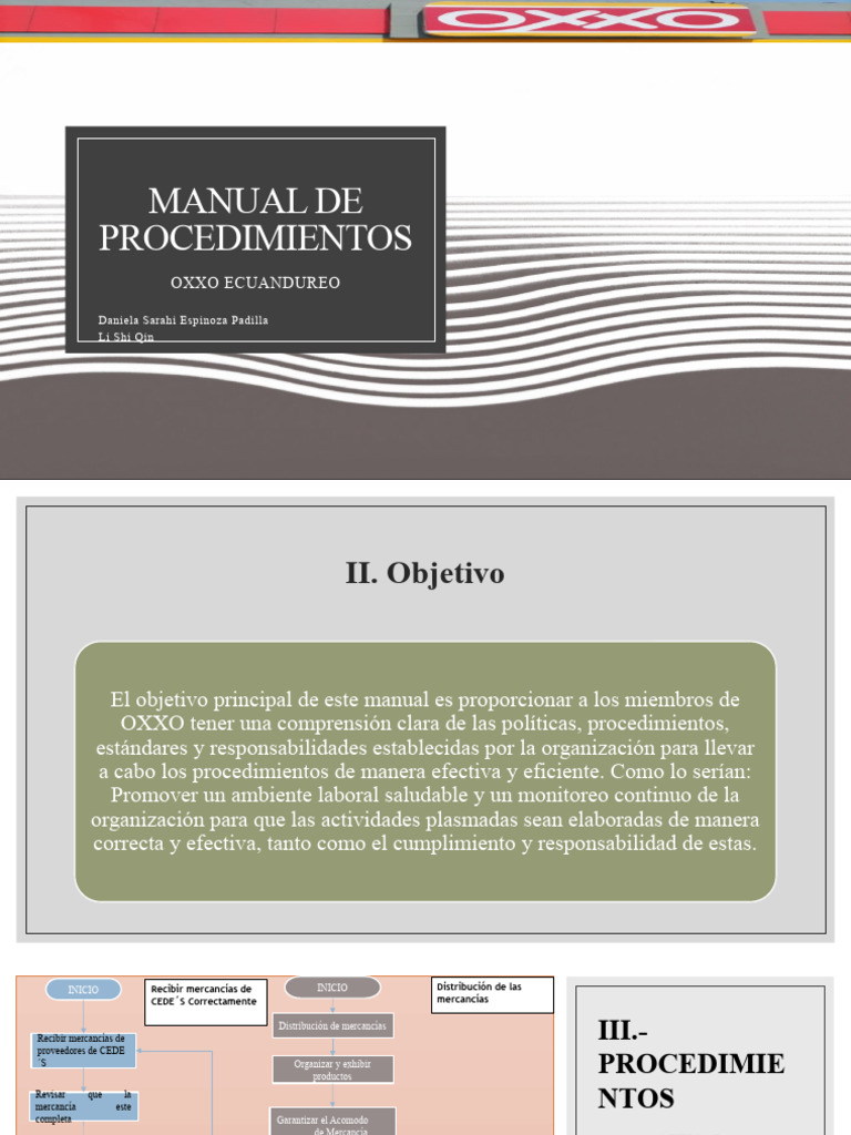 Manual de Procedimientos OXXO Ecuandureo v.1 | PDF | Economias | Business