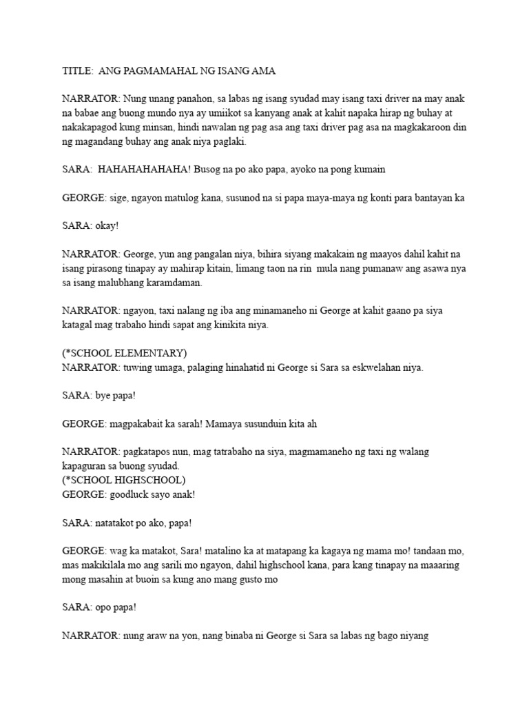Mapeh Script | PDF