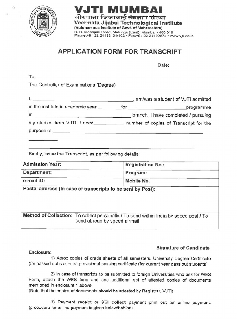 Transcript of Academic Records | PDF