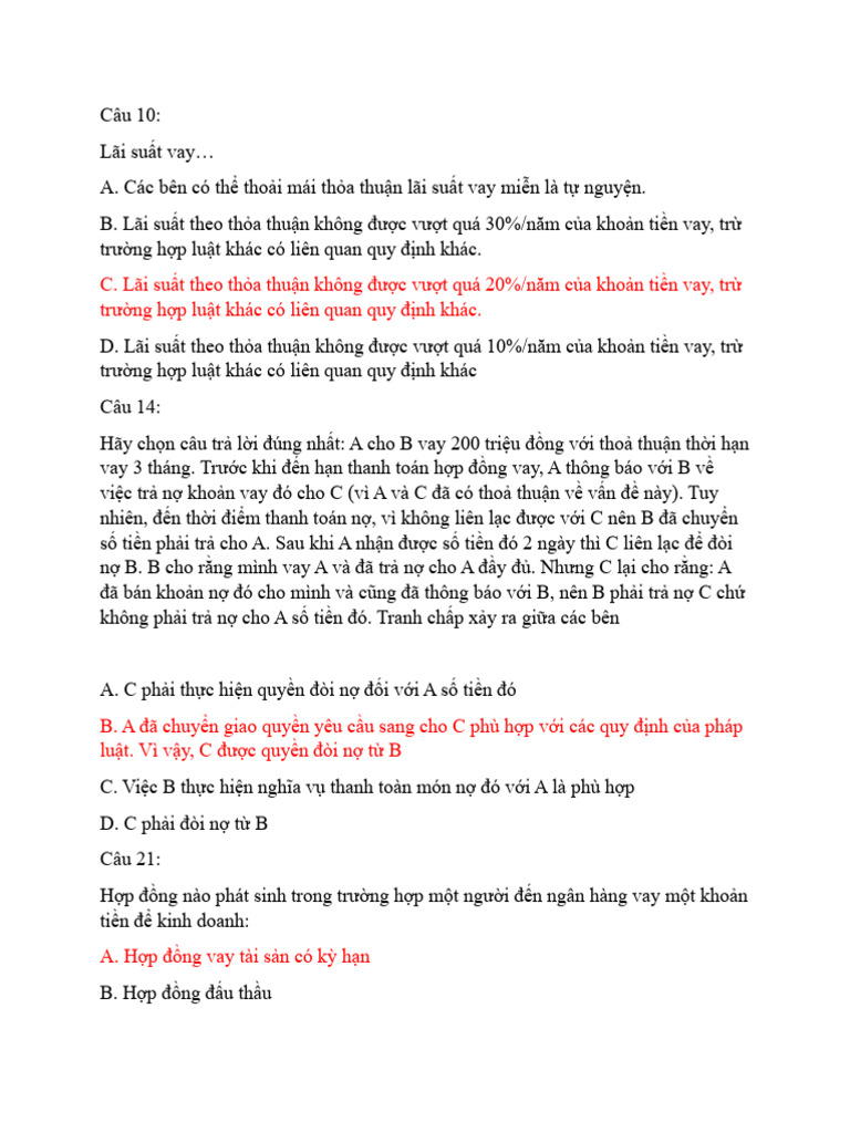 trắc nghiệm lds2) | PDF