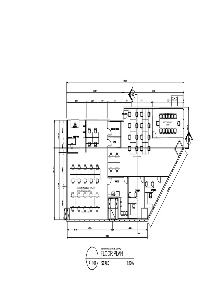 Leasable Office Space Floor Plans | PDF