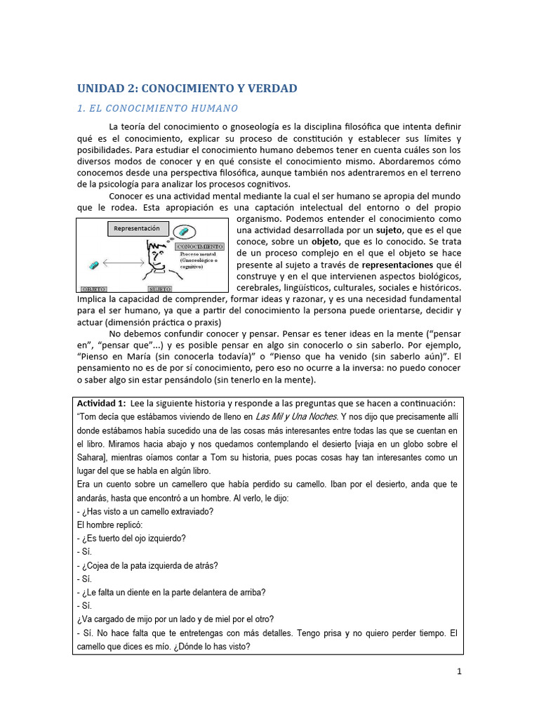 Conocimiento y Verdad (4) | PDF | Verdad | Conocimiento