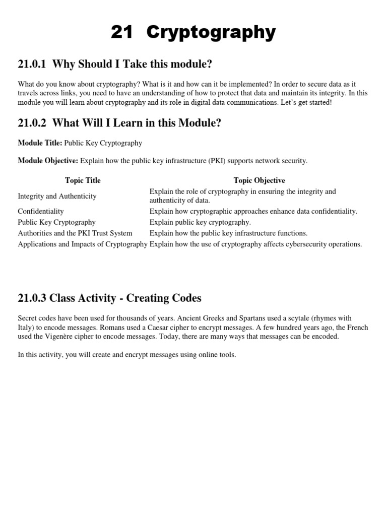 7 Cryptography | PDF | Public Key Cryptography | Public Key Certificate 7 Cryptography | PDF | Public Key Cryptography | Public Key Certificate