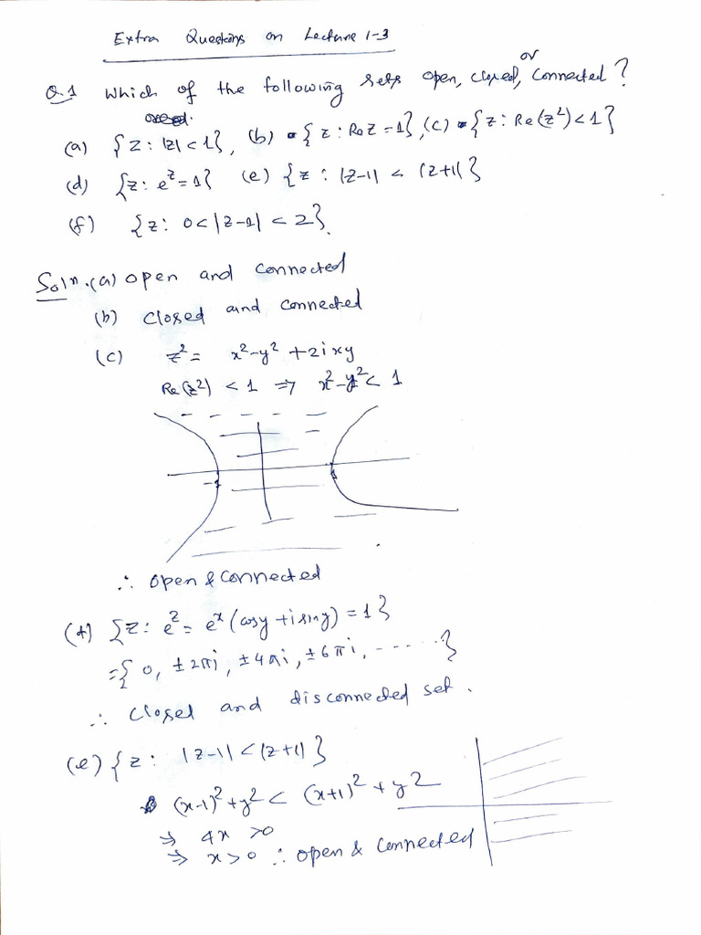 Additional Problem Sheets With Solution | PDF