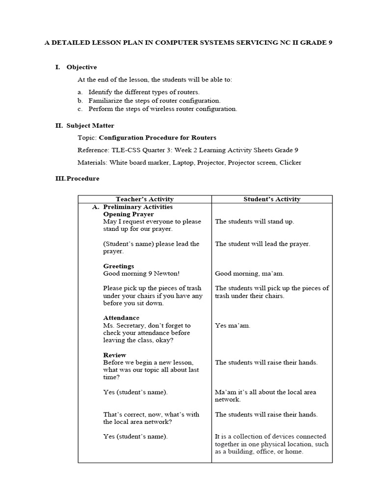 DLP 2-1 Router Config | Download Free PDF | Computer Network | Router (Computing)