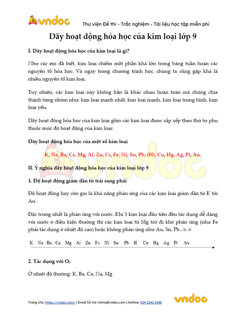 day-hoat-dong-hoa-hoc-cua-kim-loai-hoa-hoc-lop-9 | PDF