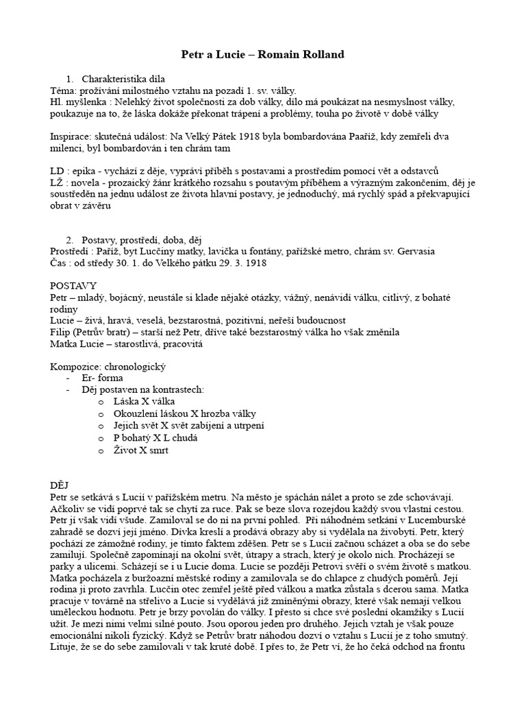 Petr A Lucie - Roman Rolland | PDF