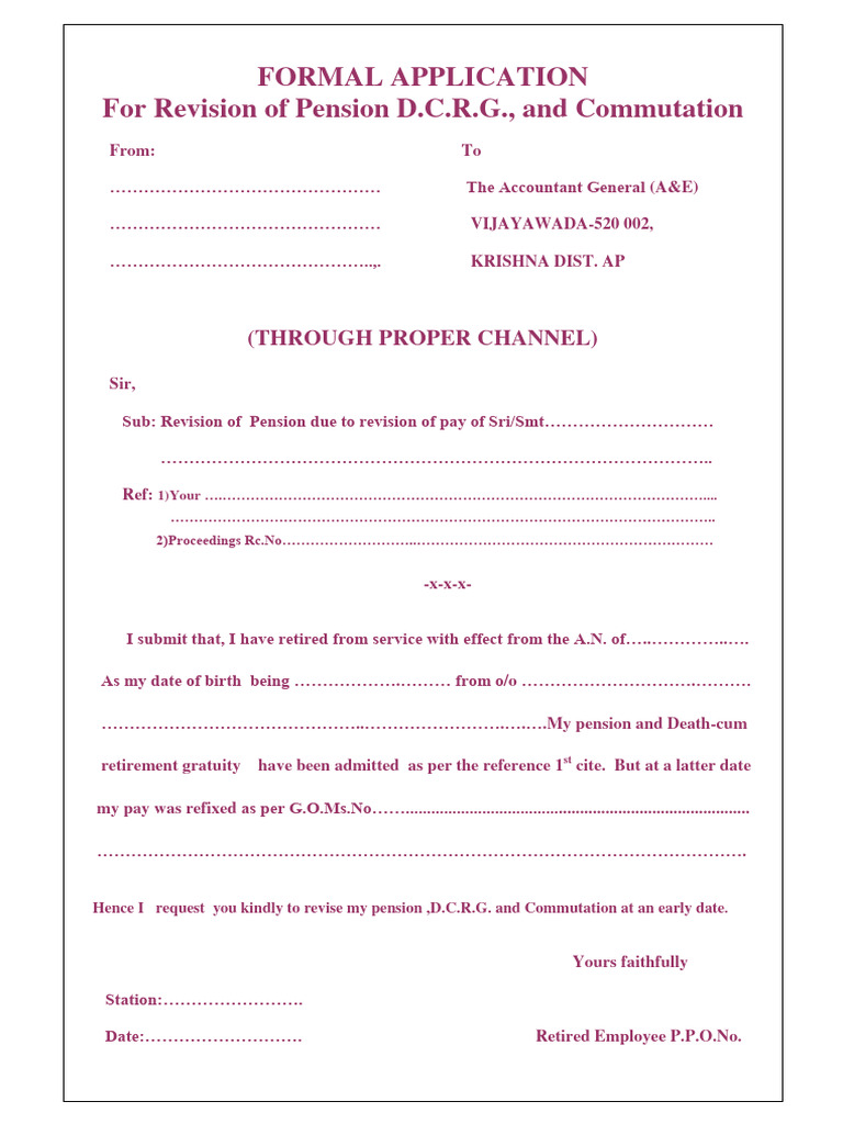2) Revised Pension Proposals | PDF | Personal Finance
