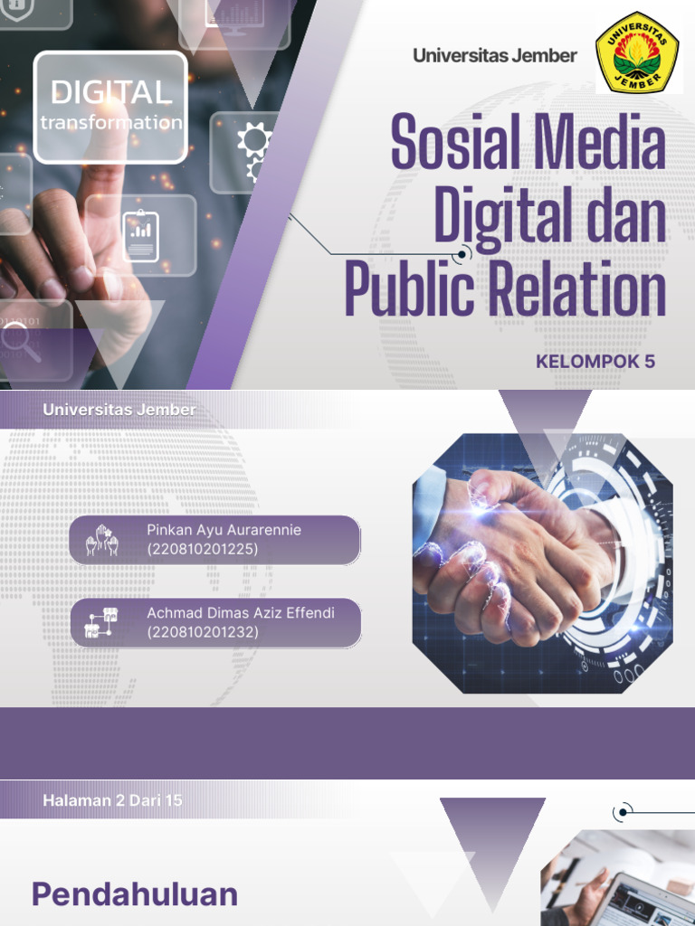 Sosial Media Digital Dan Public Relation | PDF