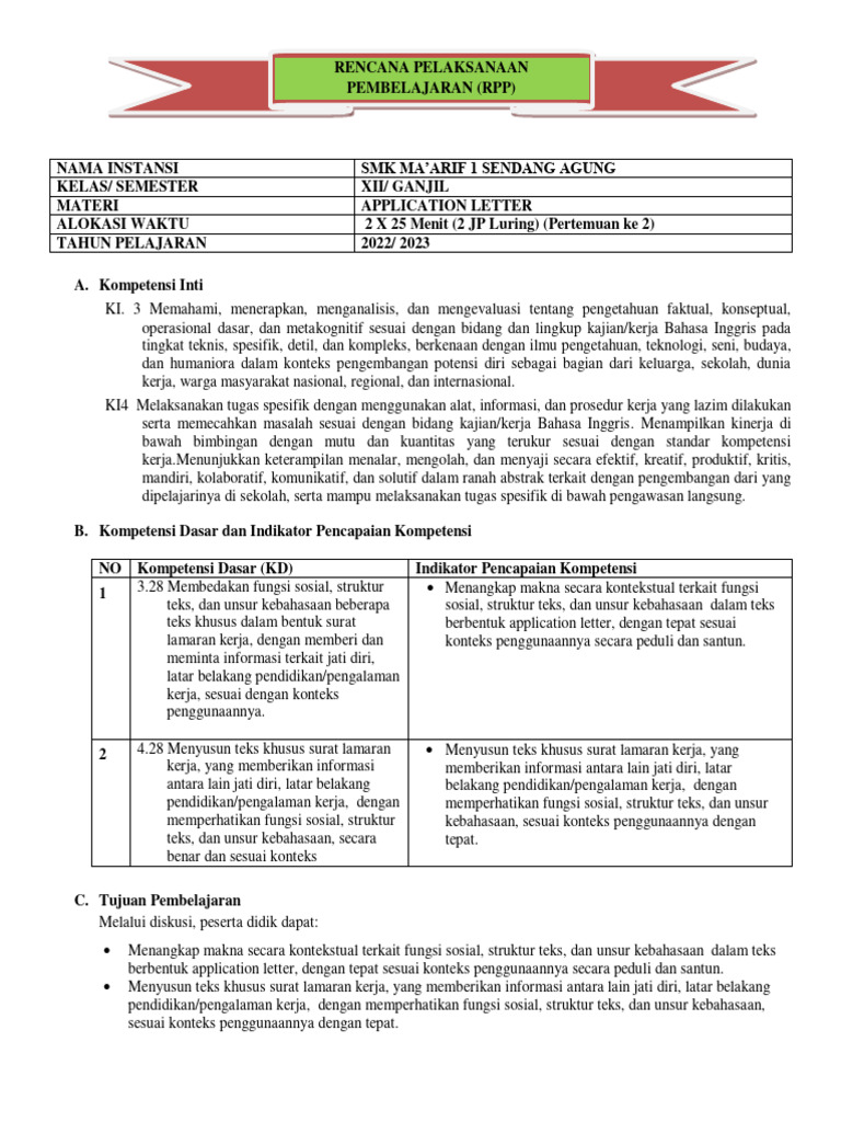 Lesson Plan Micro Teaching | PDF