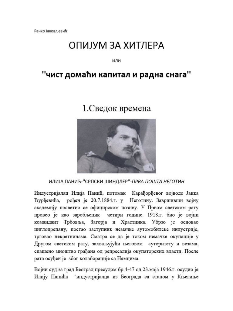 Opijum Za Hitlera | PDF