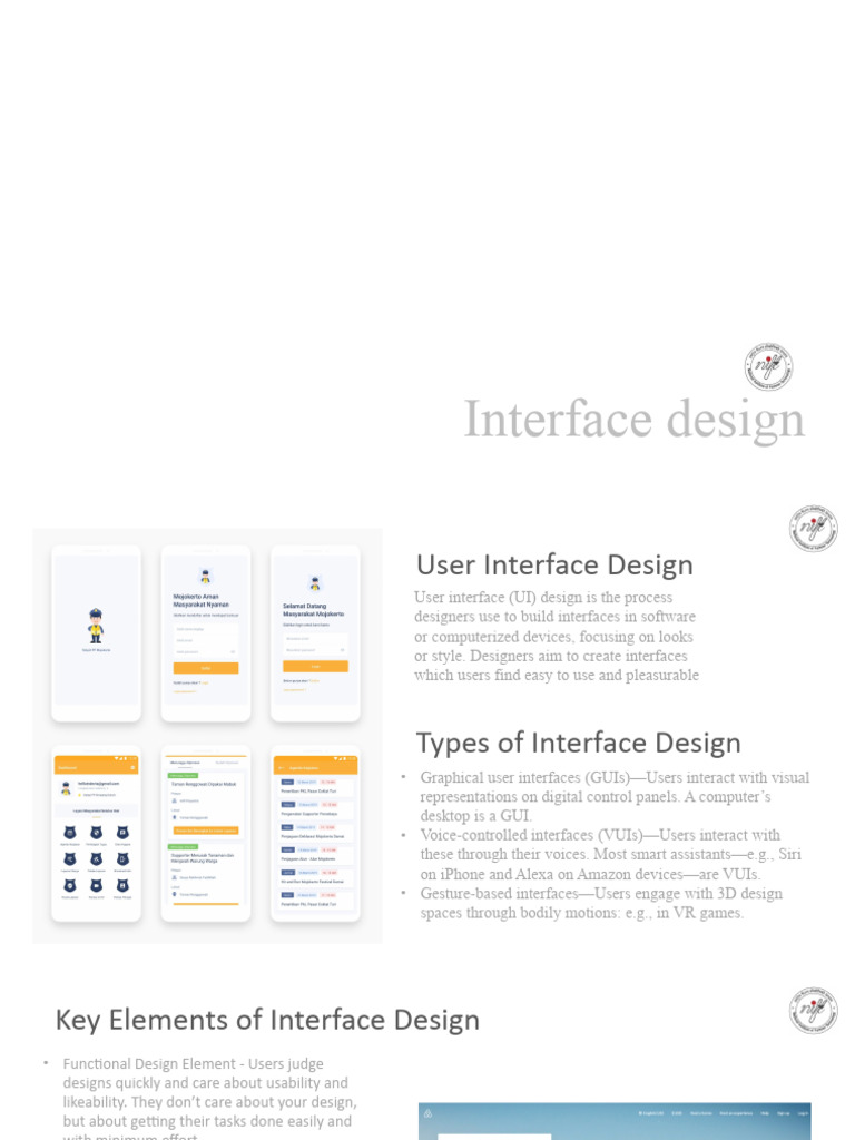 User Iterface Design | PDF | User Interface | User Interface Design