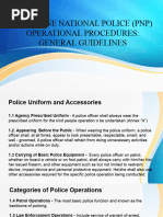 PNP Checkpoint Operations Guidelines | PDF | Police | Search Warrant