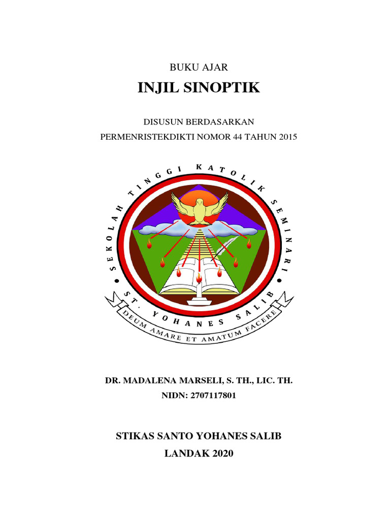 Analisis Injil Sinoptik dan Teologinya | PDF | Agama & Spiritualitas