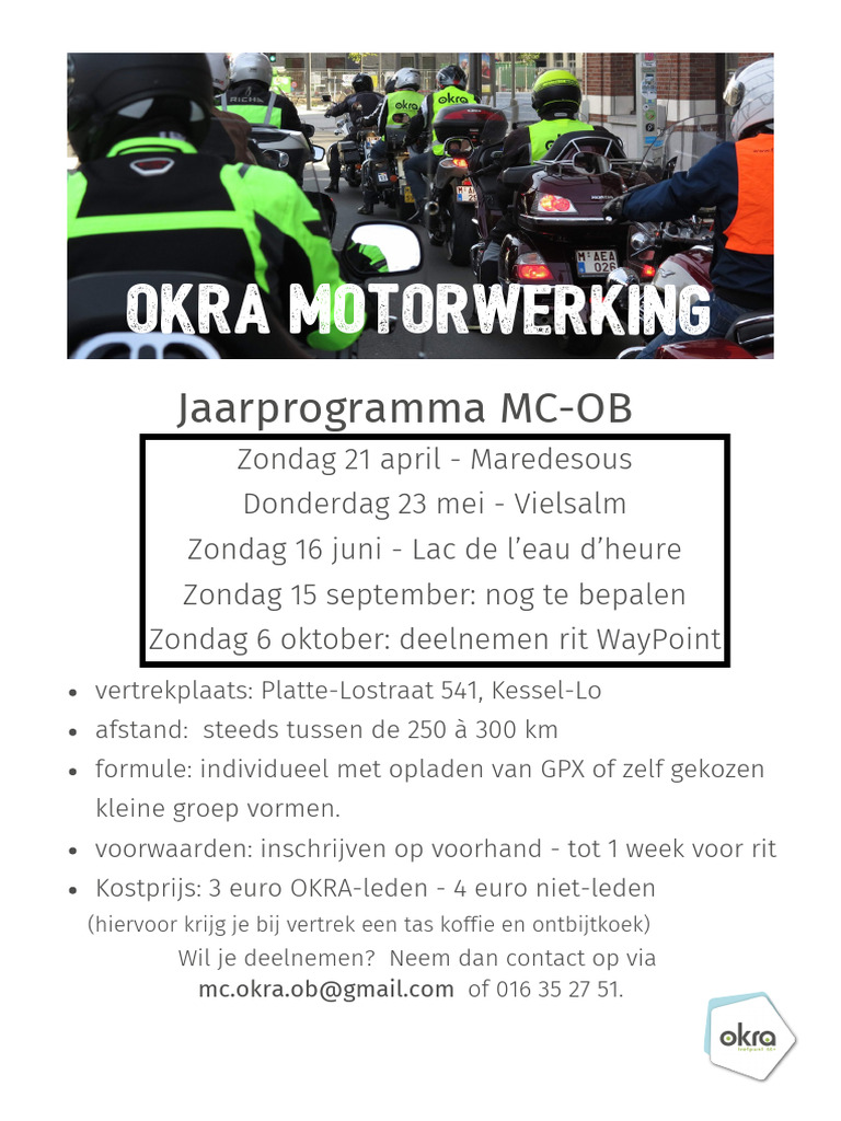 Okra Mc-Ob 2024 Programma | PDF