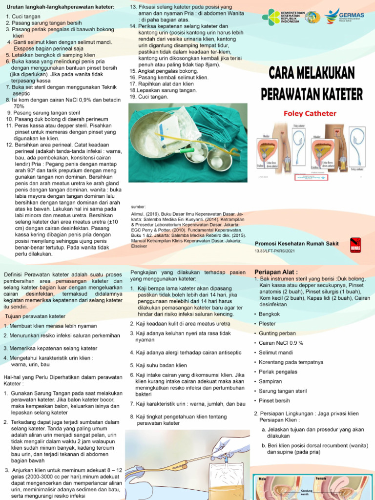 Cara Melakukan Perawatan Kateter | PDF