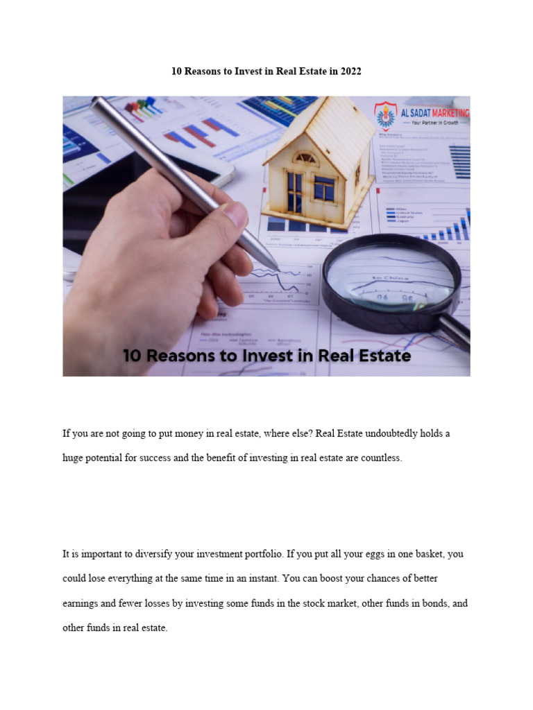 10 Reasons To Invest in Real Estate in 2022 | Download Free PDF | Investing | Real Estate Investing