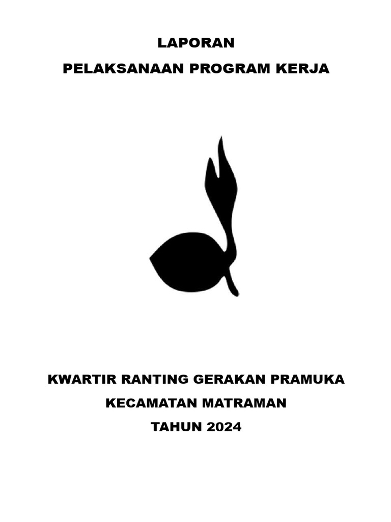 Laporan Kegiatan Kwarran | PDF | Bisnis | Pengelolaan Keuangan & Uang
