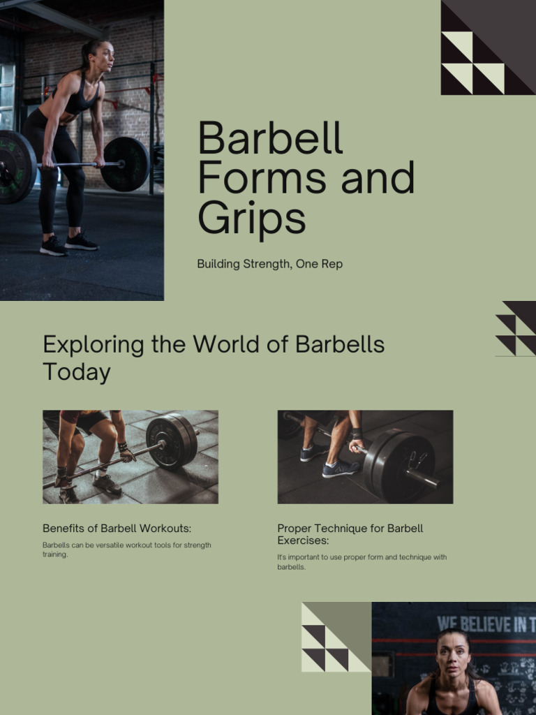 Barbell Forms and Grips | PDF | Strength Training | Physical Fitness