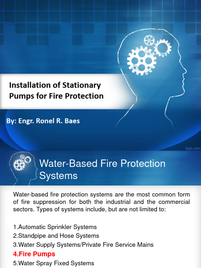 Fire Pump | Download Free PDF | Pump | Fire Sprinkler System
