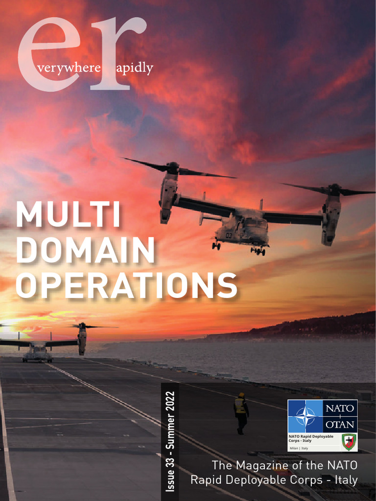 NATO MDO ISSUE 33 SUMMER 2022 | PDF | Crime & Violence | Deterrence Theory