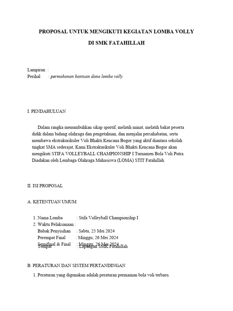 PROPOSAL UNTUK-WPS Office | PDF