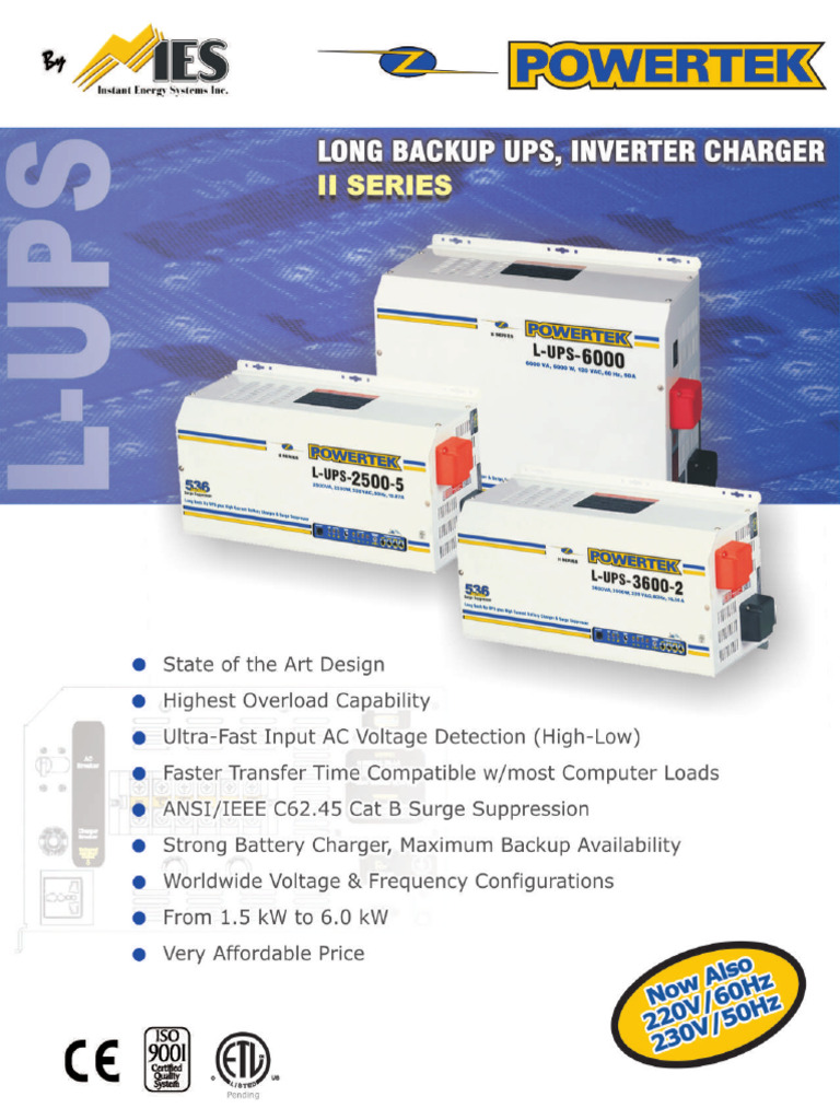 Powertek seriesII | PDF