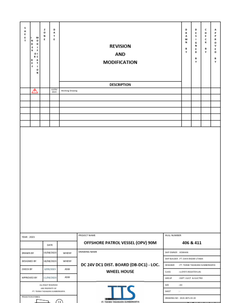 DC 24V DC1 Dist. Board (DB-DC1) - Rev.0 | PDF | Electrical Engineering ...